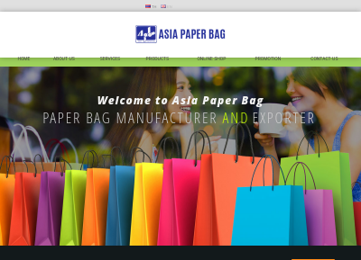 Asia Paper Bag Manufacturer Producer Company Factory South East Asia